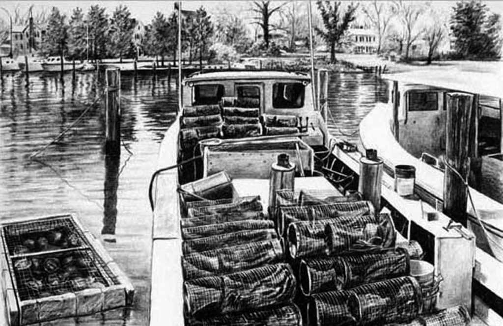 Eel Pots - Neil Harpe Artist